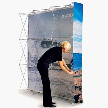 Stand Portátil | Painel Backdrop | Balcão Desmontável Media Marketing ...